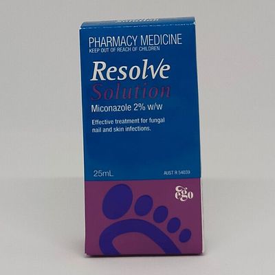 Resolve Solution 25mL, Fungal Nail Treatment | Foot Foundation